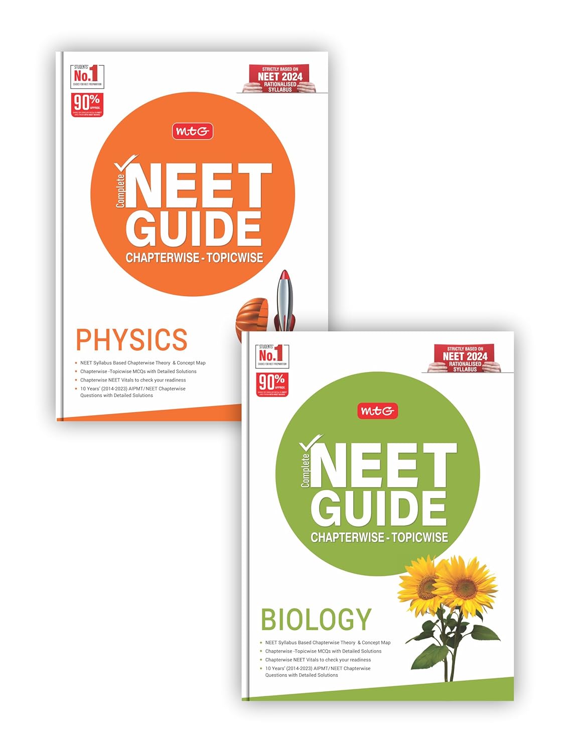 Buy MTG Complete NEET Guide Physics, Biology Book For 2024-2025 Exam ...