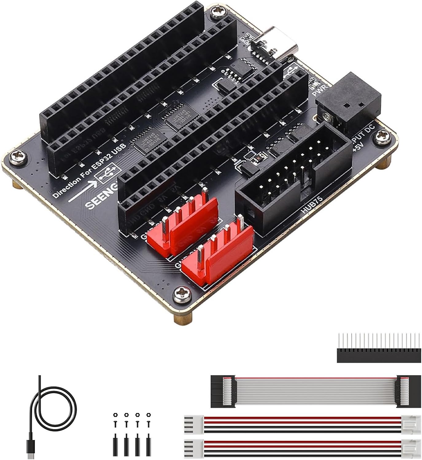 Amazon.com: RGB Matrix Adapter Board for ESP32-S3-DevKitC-1 & ESP32 ...