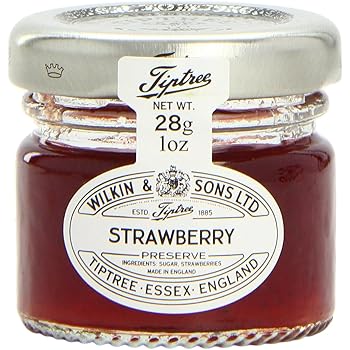 Tiptree Strawberry Jam Mini Jar 28 g X 72: Amazon.co.uk: Grocery