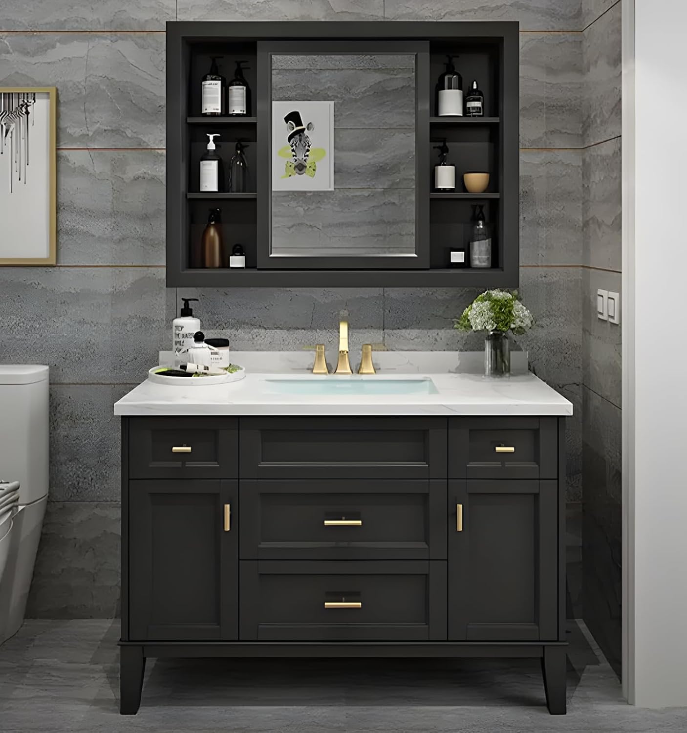 40 Bathroom Vanity With Sink