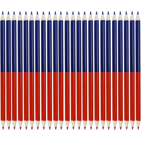 Amazon.com : Checking Pencils Red and Blue Erasable Pencils Pre ...