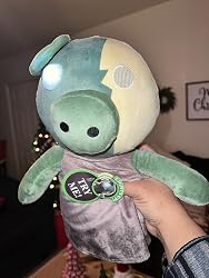 Amazon.com: PIGGY ZomPiggy Plush Stuffed Animal Toy with Light Up Eye ...