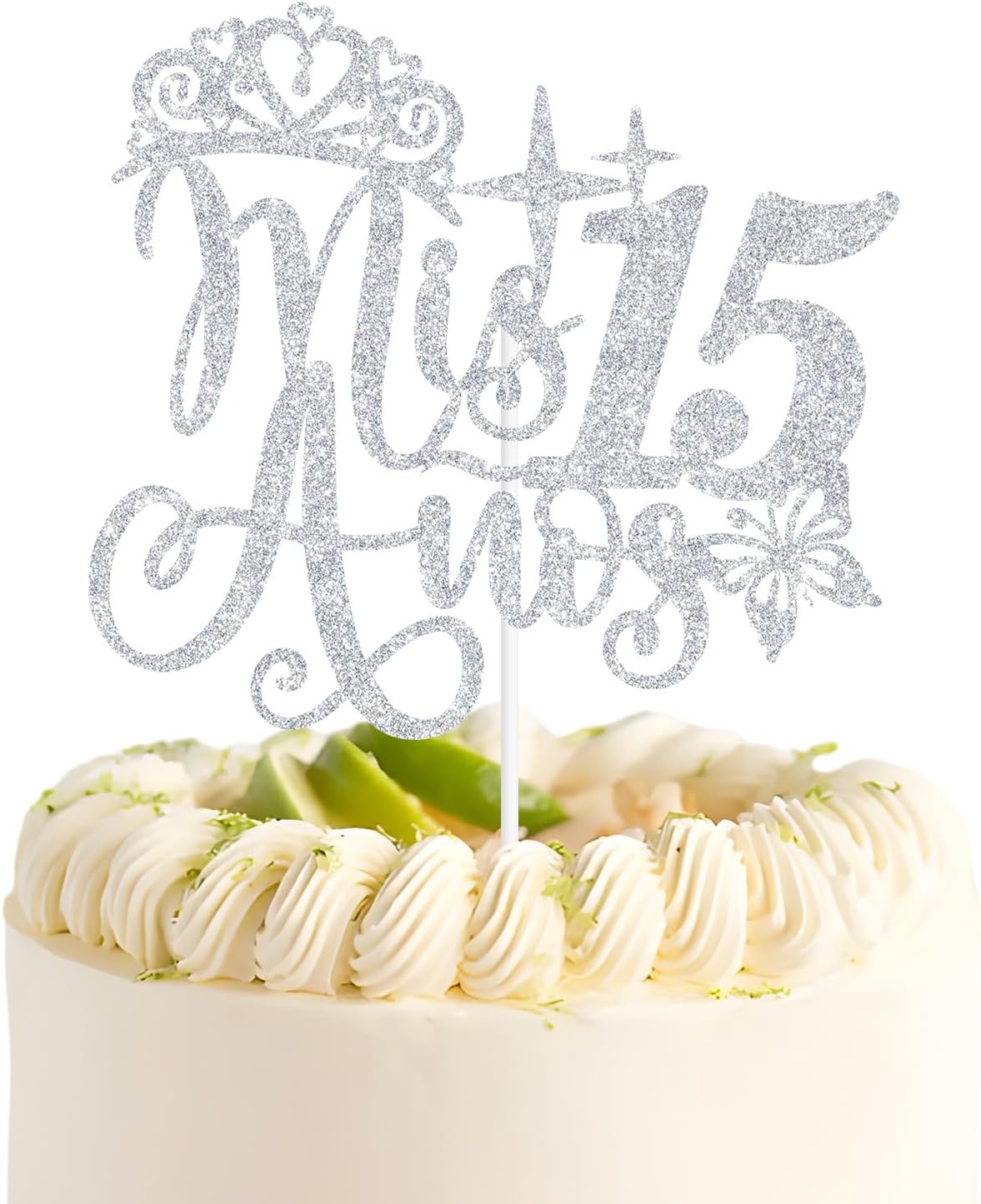 Amazon.com: Mis Quince 15 Cake Topper, Mis Años 15 Cake Decor, Feliz 15 ...