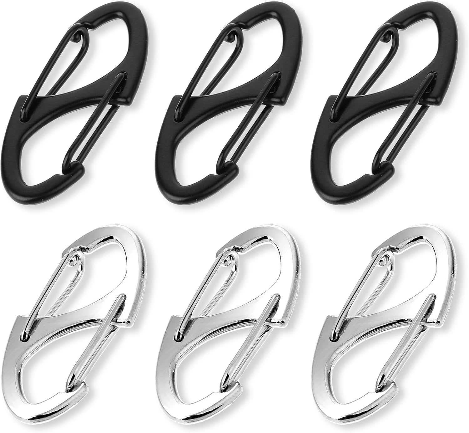 Amazon.com: Dimeho 6 Pcs Zipper Clip Anti Theft Dual Gate Zip Lock S ...