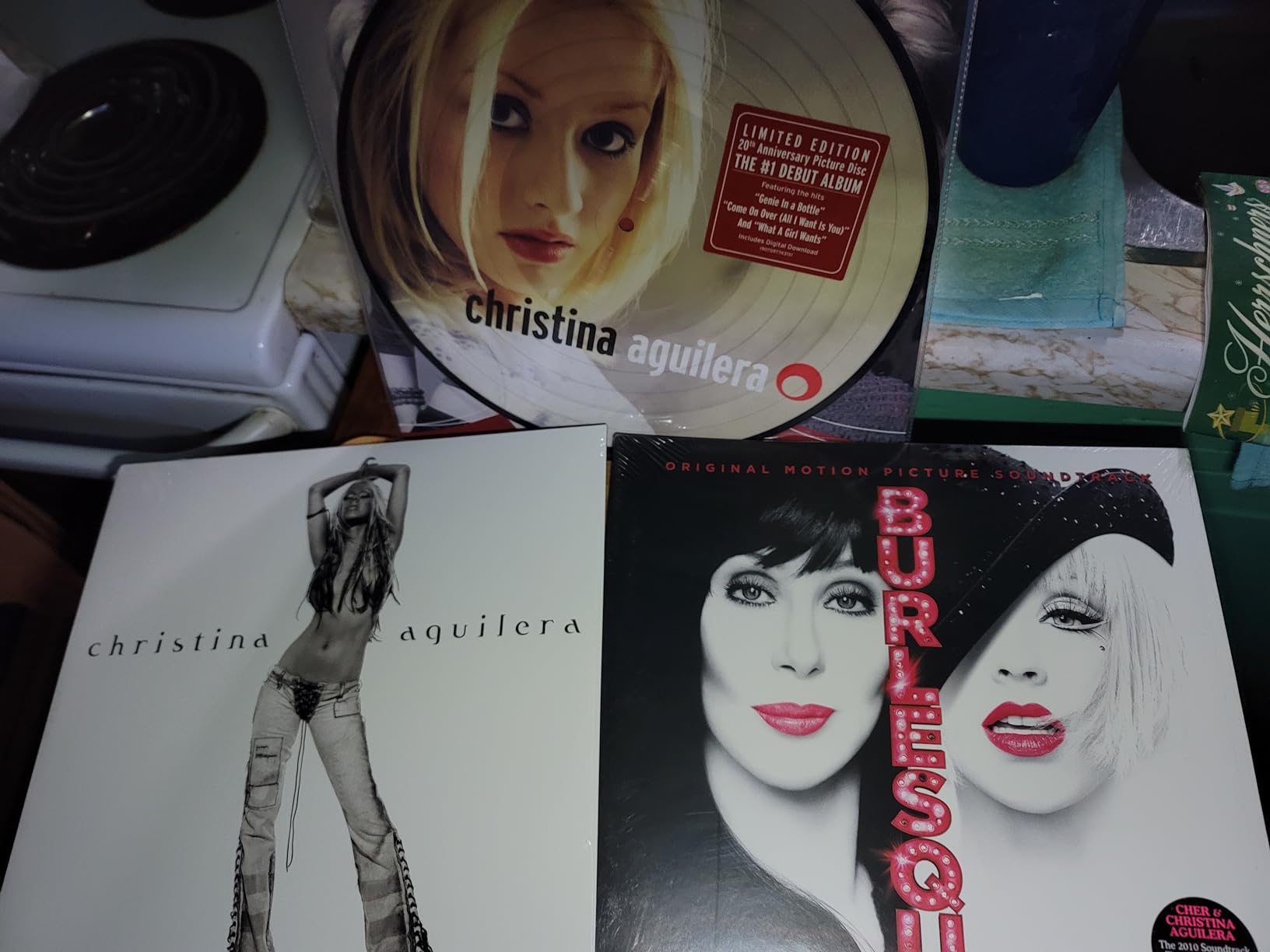 Burlesque Ost (Limited Hot Pink Vinyl Edition): CHER & CHRISTINA ...
