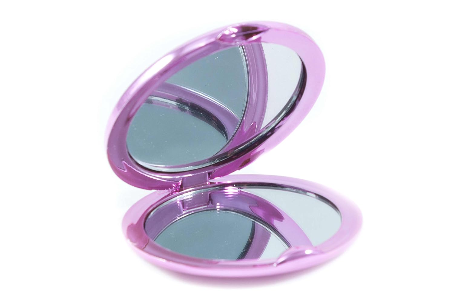 Amazon.com: Glam & Beauty Compact Mirror, Assorted Colors, 2-Pack ...