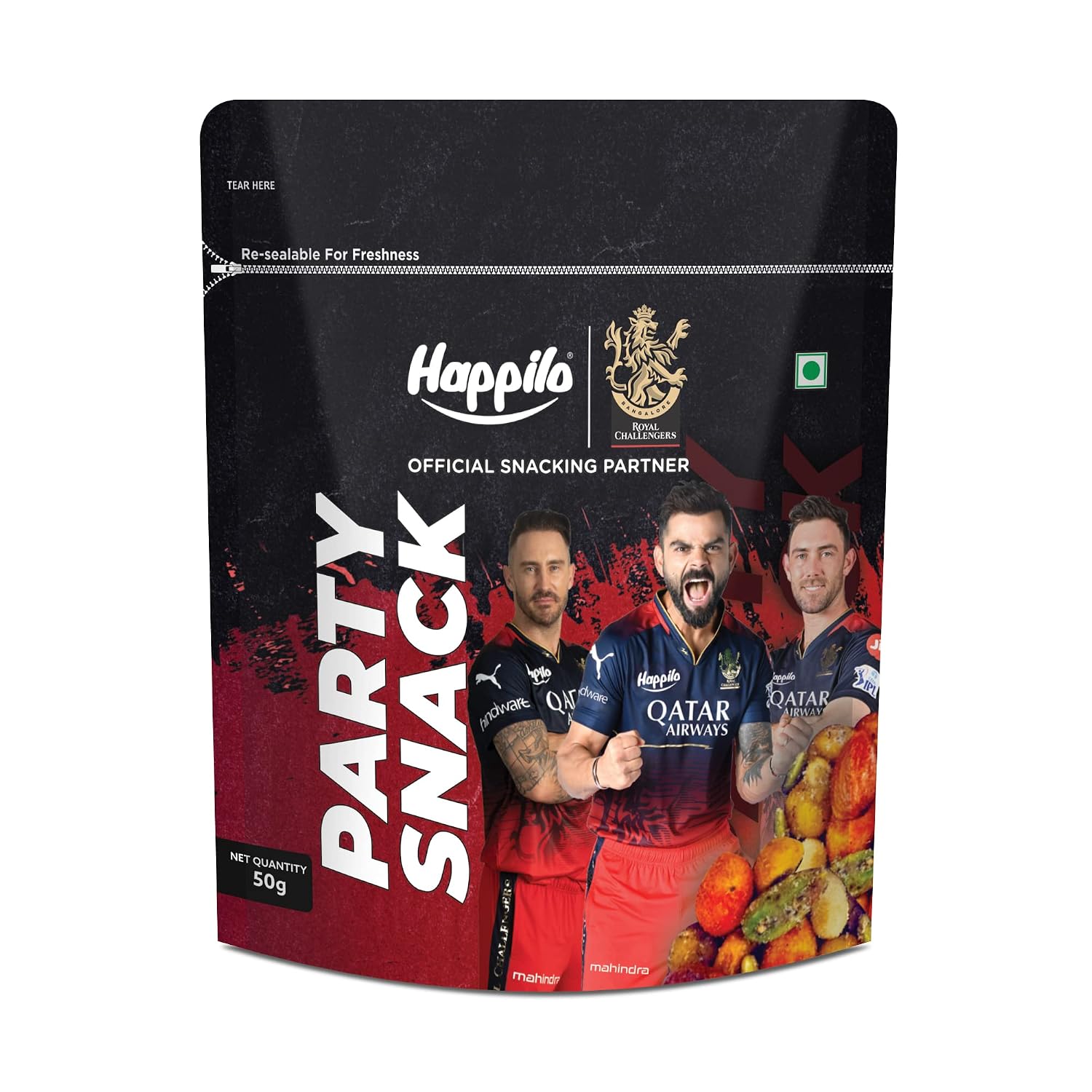 Happilo Party Snack Premium Limited Edition Royal Challengers Bangalore ...