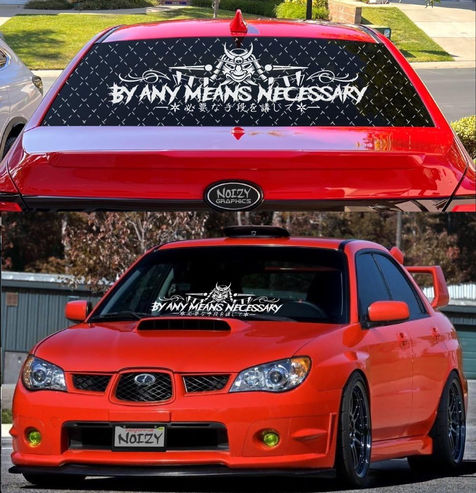 Amazon.com: 36" JDM Rear Window Decal Windshield Sticker RW-83 (20 ...