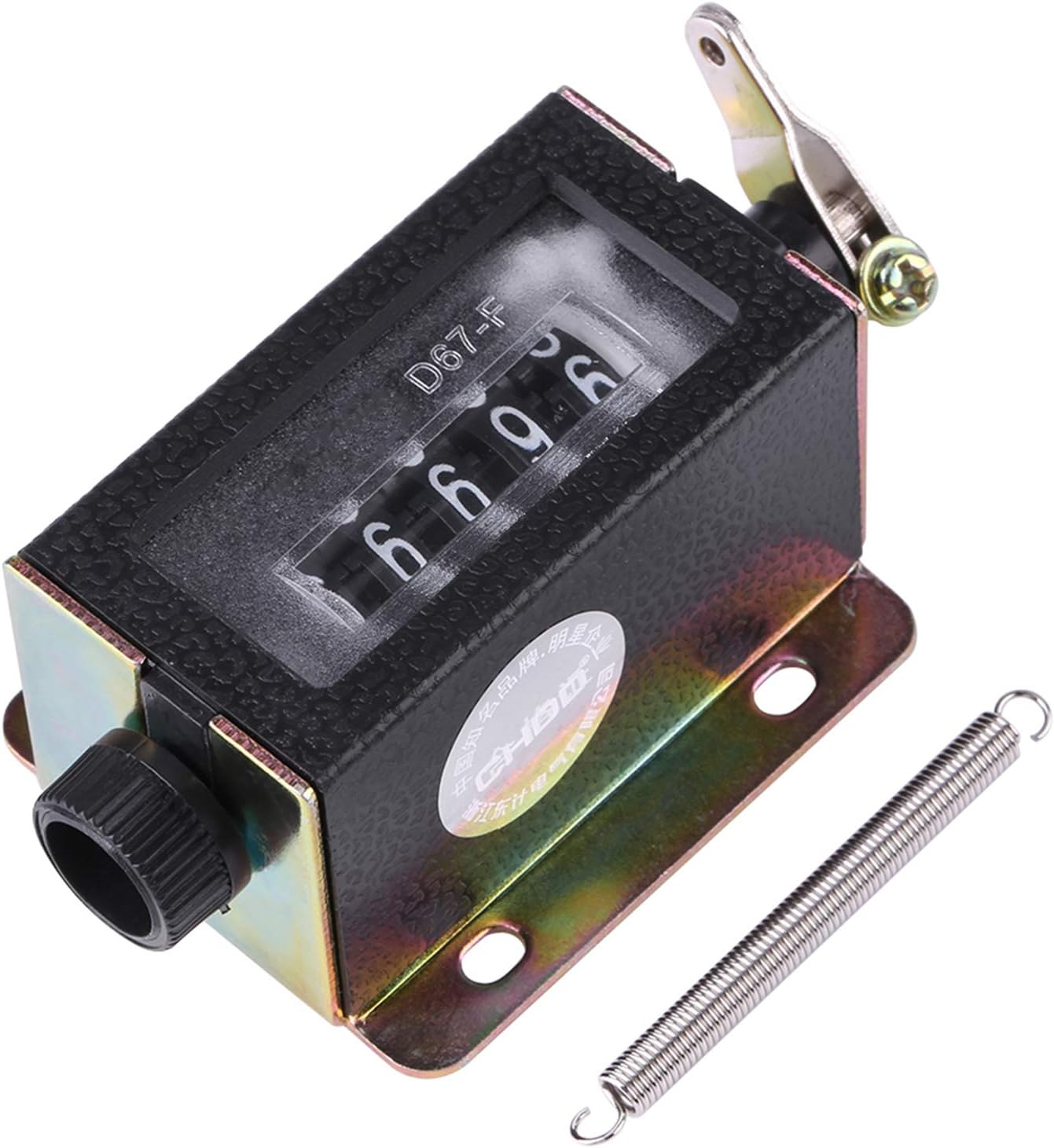 5 Digit Hand Tally Counters, 0-99999 Mechanical Resettable Manual Pull ...