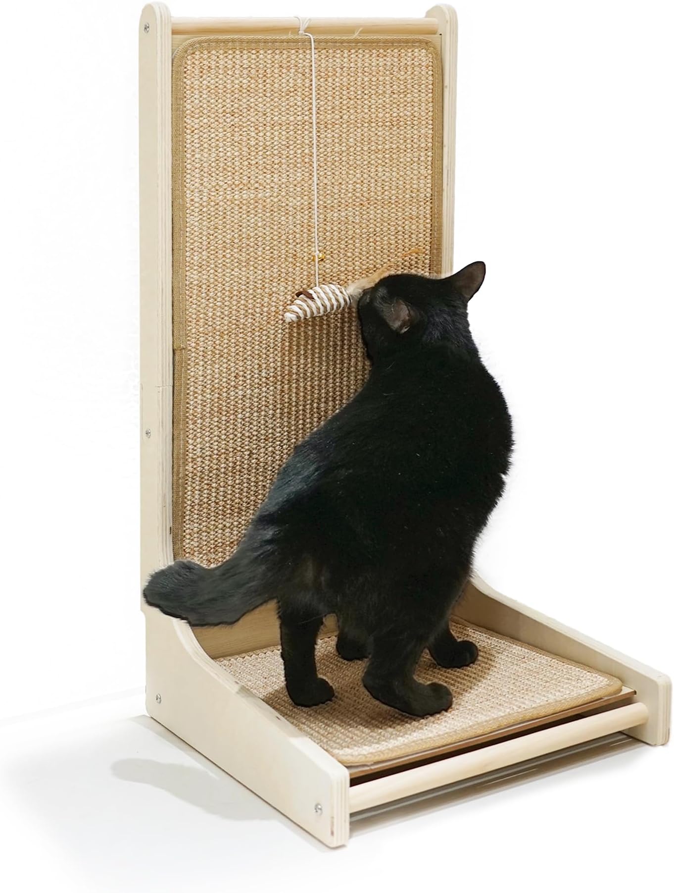 Amazon.com : Luxury L-Shaped Cat Scratcher - 23.6 Inch Vertical ...