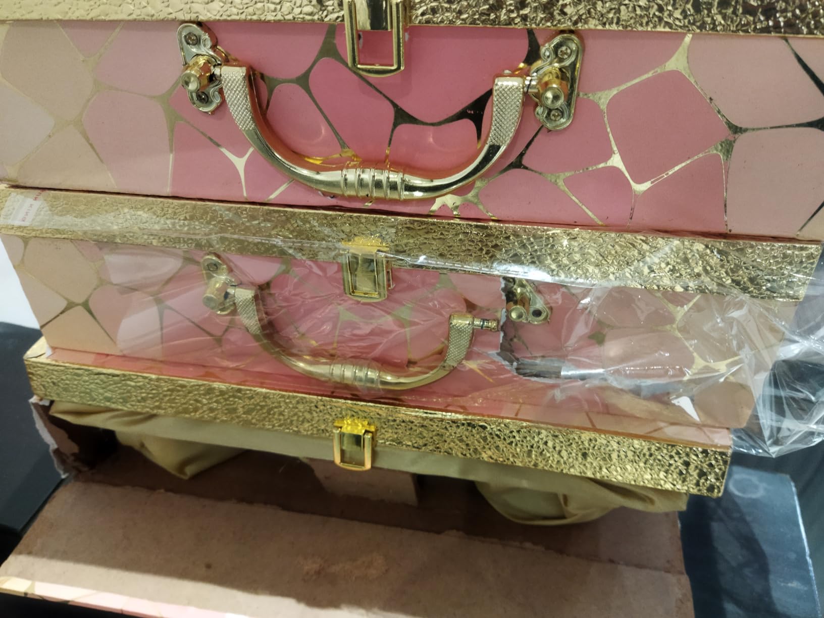 Buy Mobigift Decorative Empty Wooden Dry Fruit Box |Sweets Box |Packing ...