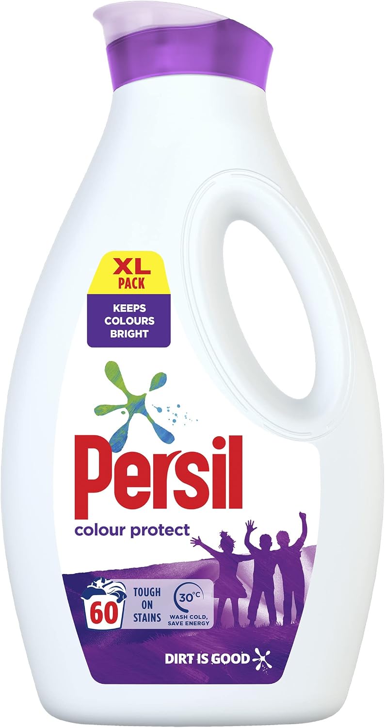 Persil Colour keeps colours bright Laundry Washing Liquid Detergent 100 ...