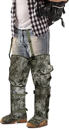 Amazon.com: JLDTOP Snake Gaiters, Snake Chaps for Men and Women ...