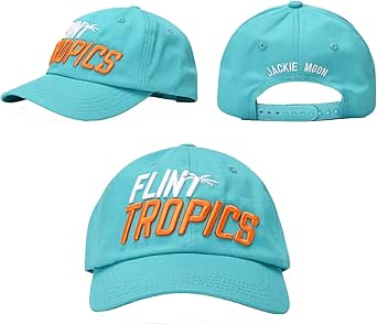 Flint Tropics Snapback Hat 33# Jackie Moon Baseball Caps 3D Embroidered ...