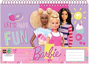 Amazon.com: Barbie Drawing Pad Barbie, 30 Sheets : Arts, Crafts & Sewing