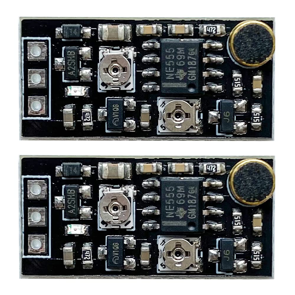 Amazon.com: QINIZX 2PCS DC 3V-15V 5V 12V Voice Control Delay Switch ...