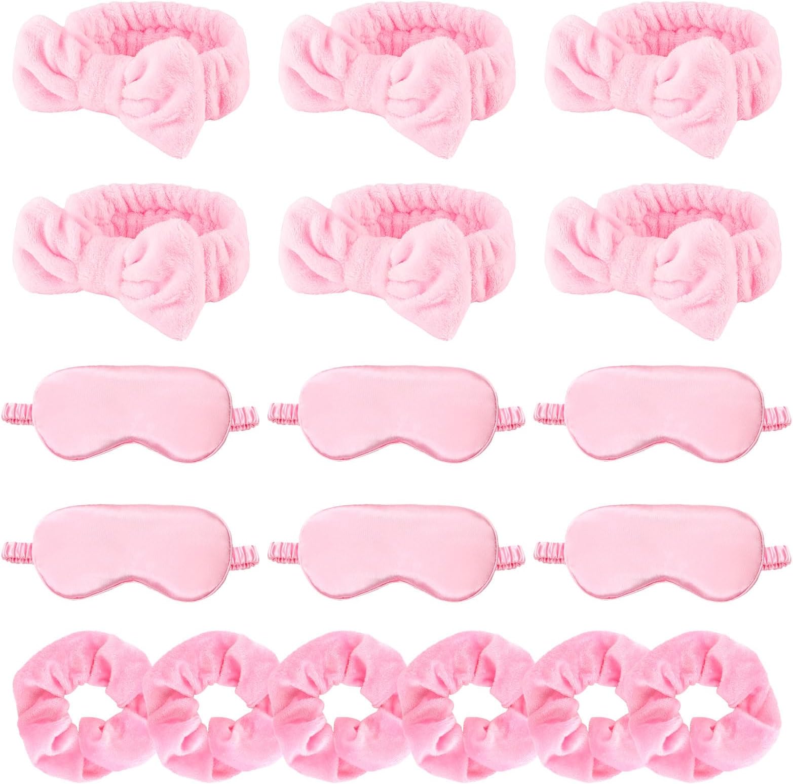 Amazon.com : WHAVEL 18 Pcs Sleepover Party Supplies for Girls - Pink ...