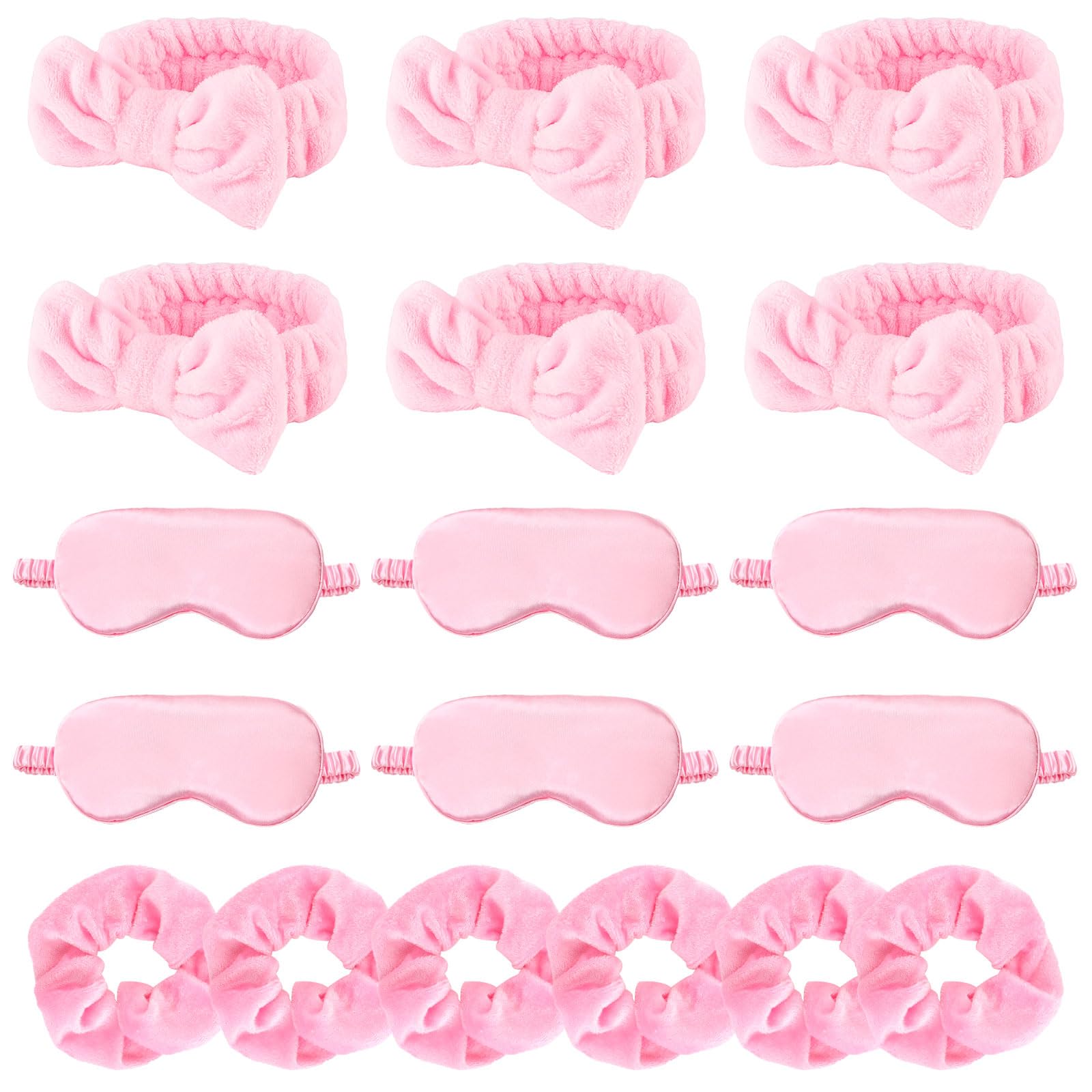 Amazon.com : WHAVEL 18 Pcs Sleepover Party Supplies for Girls - Pink ...
