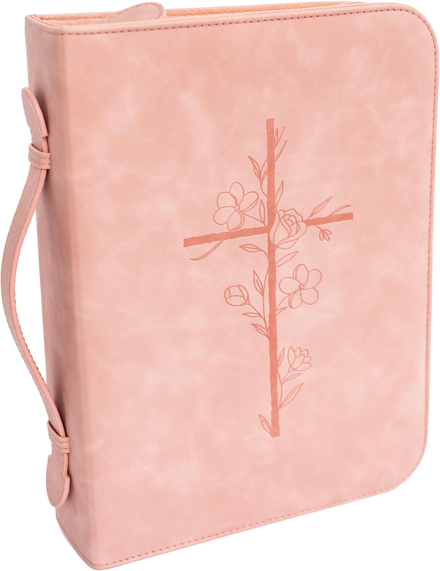 Amazon.com: Bible Cover Case for Women - PU Leather Bible Covers for ...