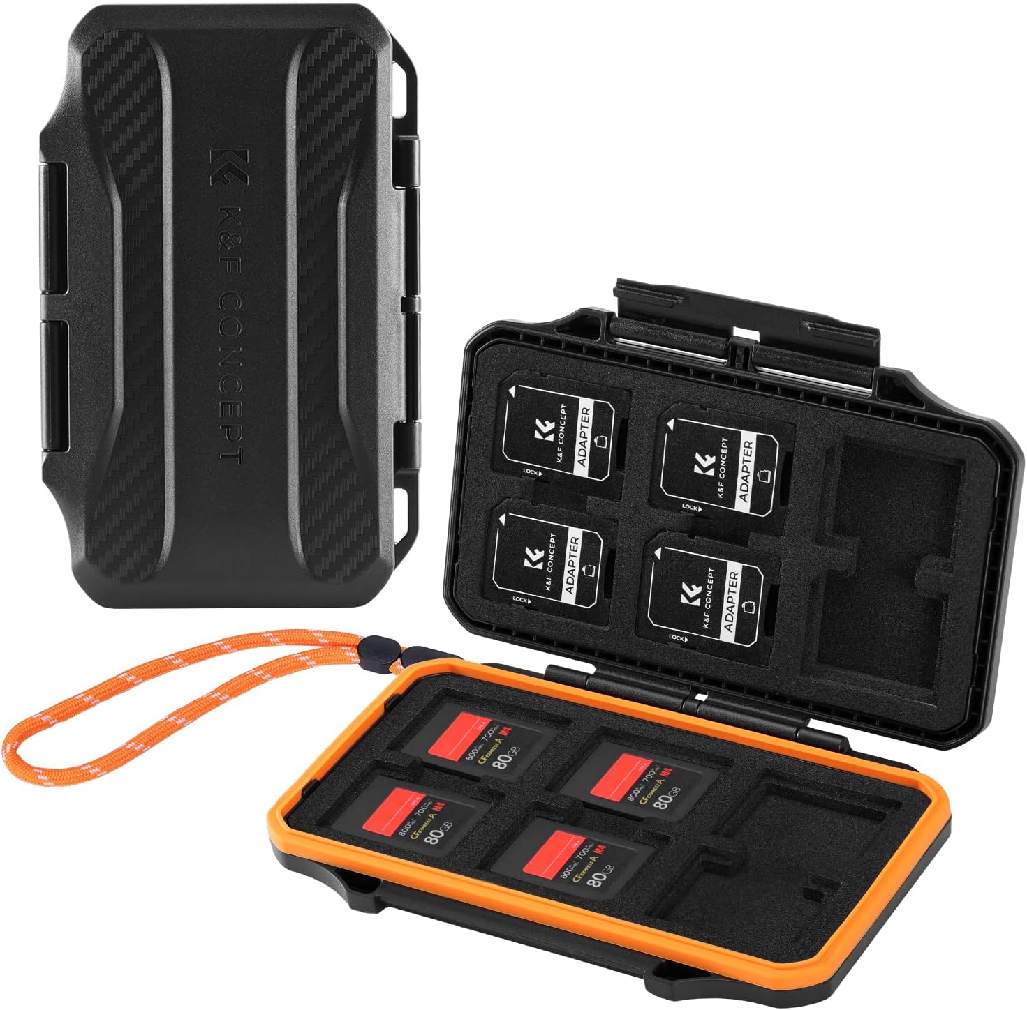 Amazon.com: Elephant® Waterproof Dust-Proof Professional 26 SD Memory ...