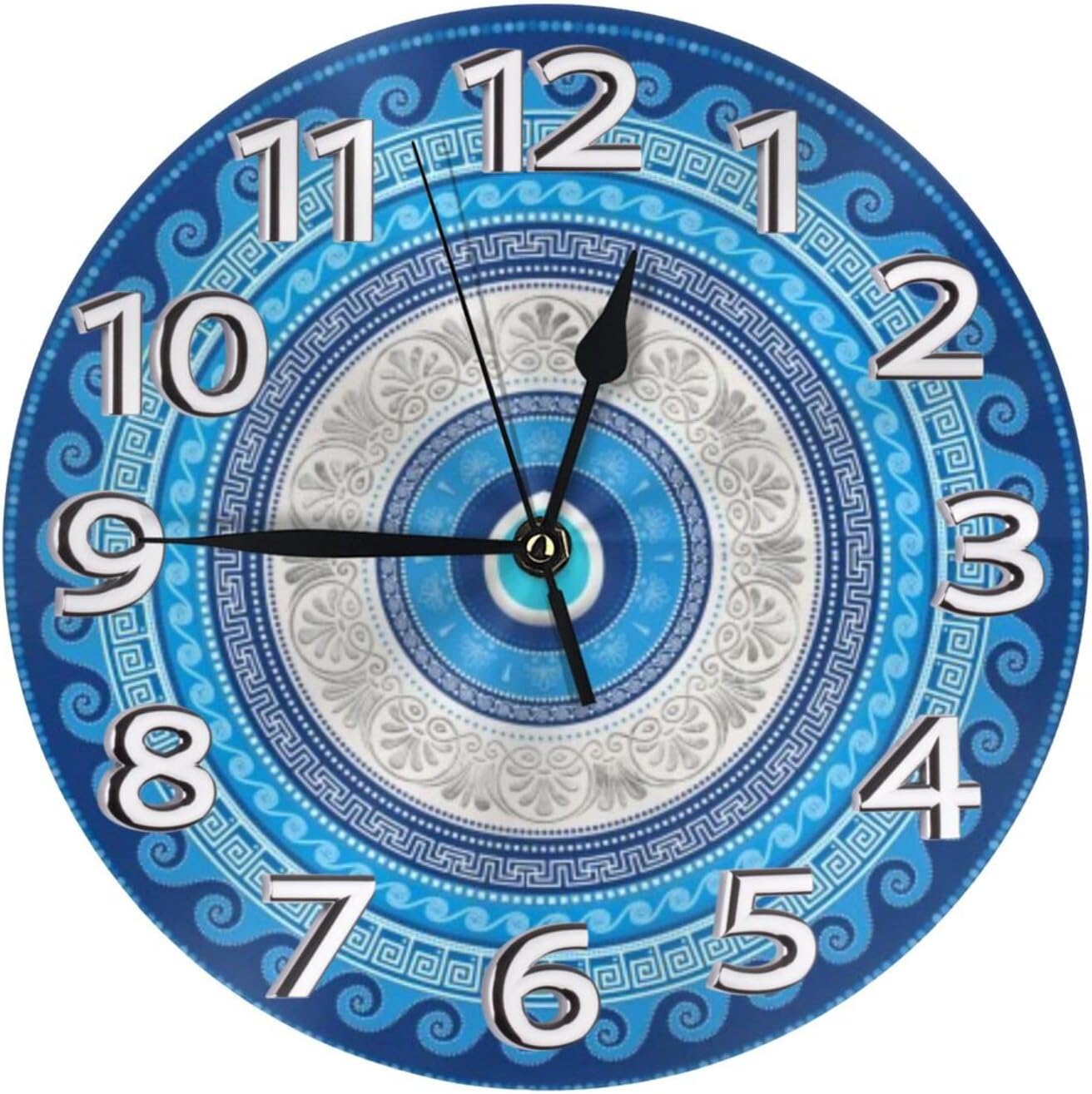 Amazon.com: GizMac Blue Mandala Evil Eye Greek Amulet Against Evil ...