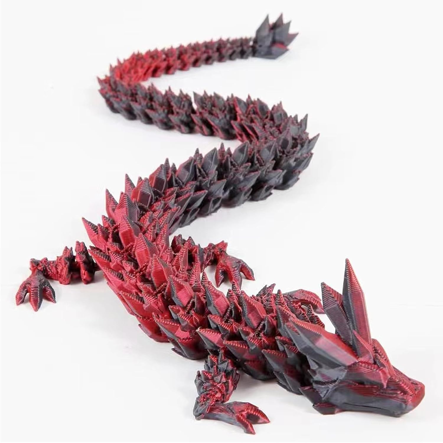 Amazon.com: 3D Printed Dragon,Chinese Dragon,Dragon Statue 12 in Fidget ...