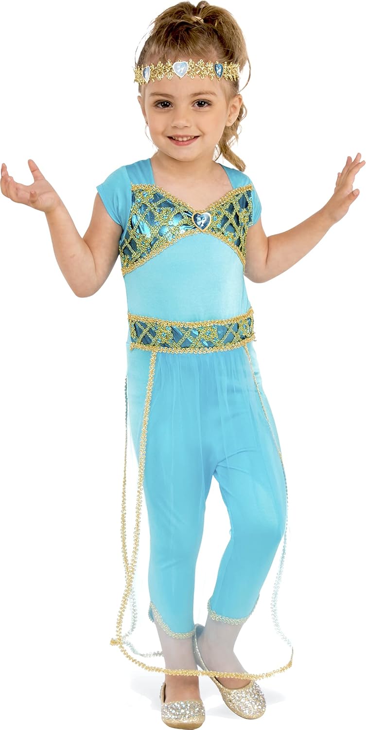 Amazon.com: Rubie's Girl's Genie Princess Costume, As Shown, Small ...
