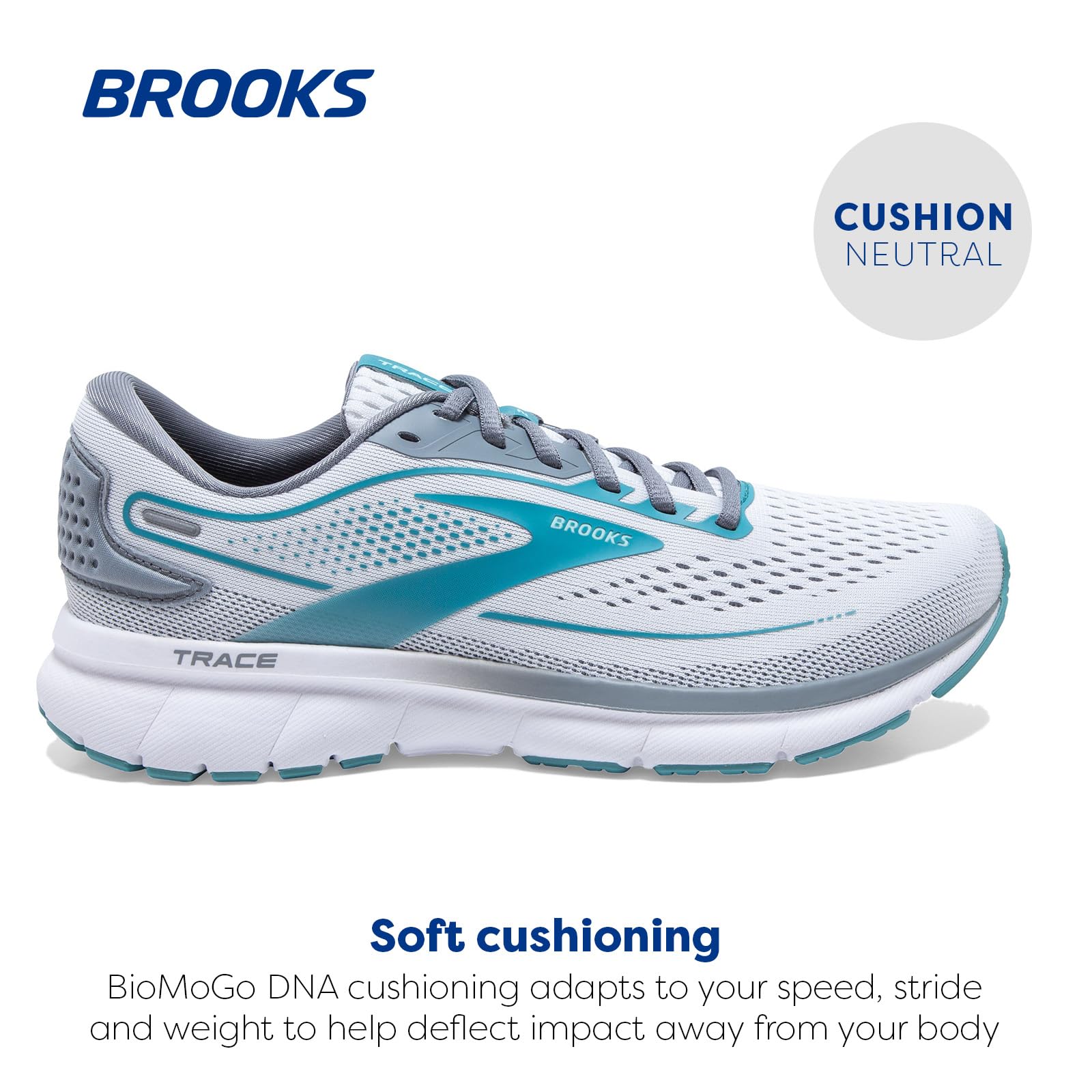 Snapklik.com : Brooks Womens Trace 2 Neutral Running Shoe