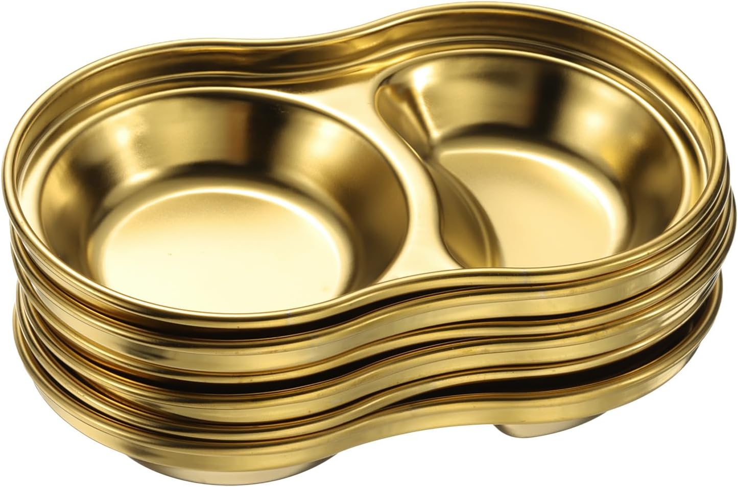 Amazon.com | uxcell 6 Pack Stainless Steel Dish Dipping Bowls with 2 ...