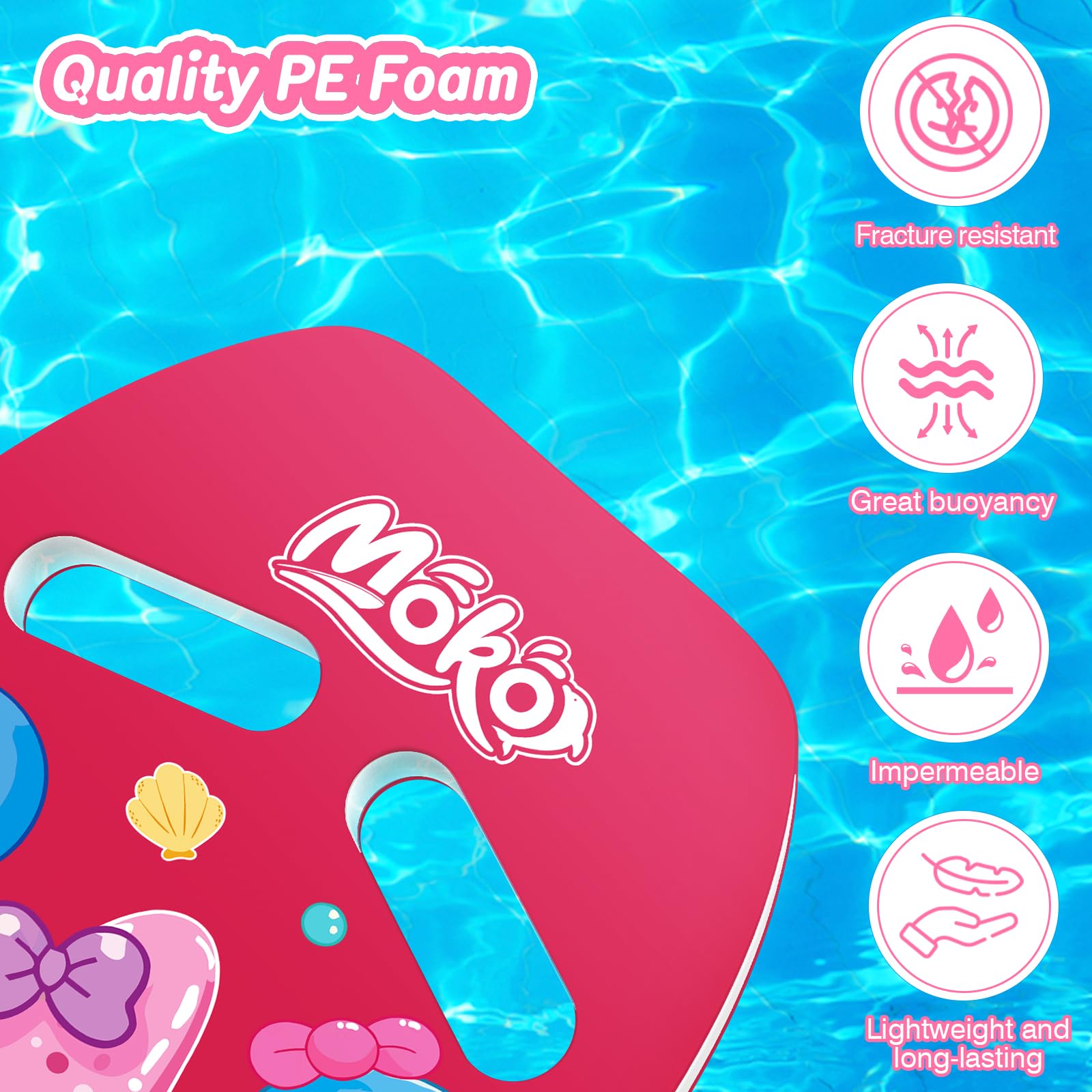 Snapklik.com : Swim Kickboard, Cartoon Swimming Training Kick Board ...