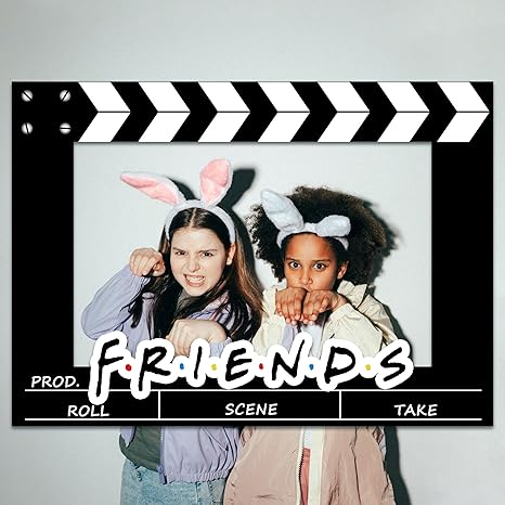 Amazon.com: Friends Themed Photo Booth Props, 27.5 x 19.6 in Photo ...