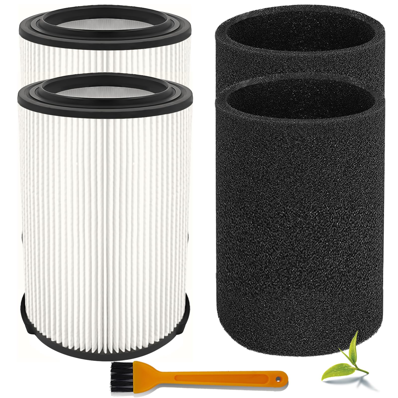 LVJUSEN VF4000 Filter Replacement for Ridgid Shop Vac Filters/ 5-20 ...