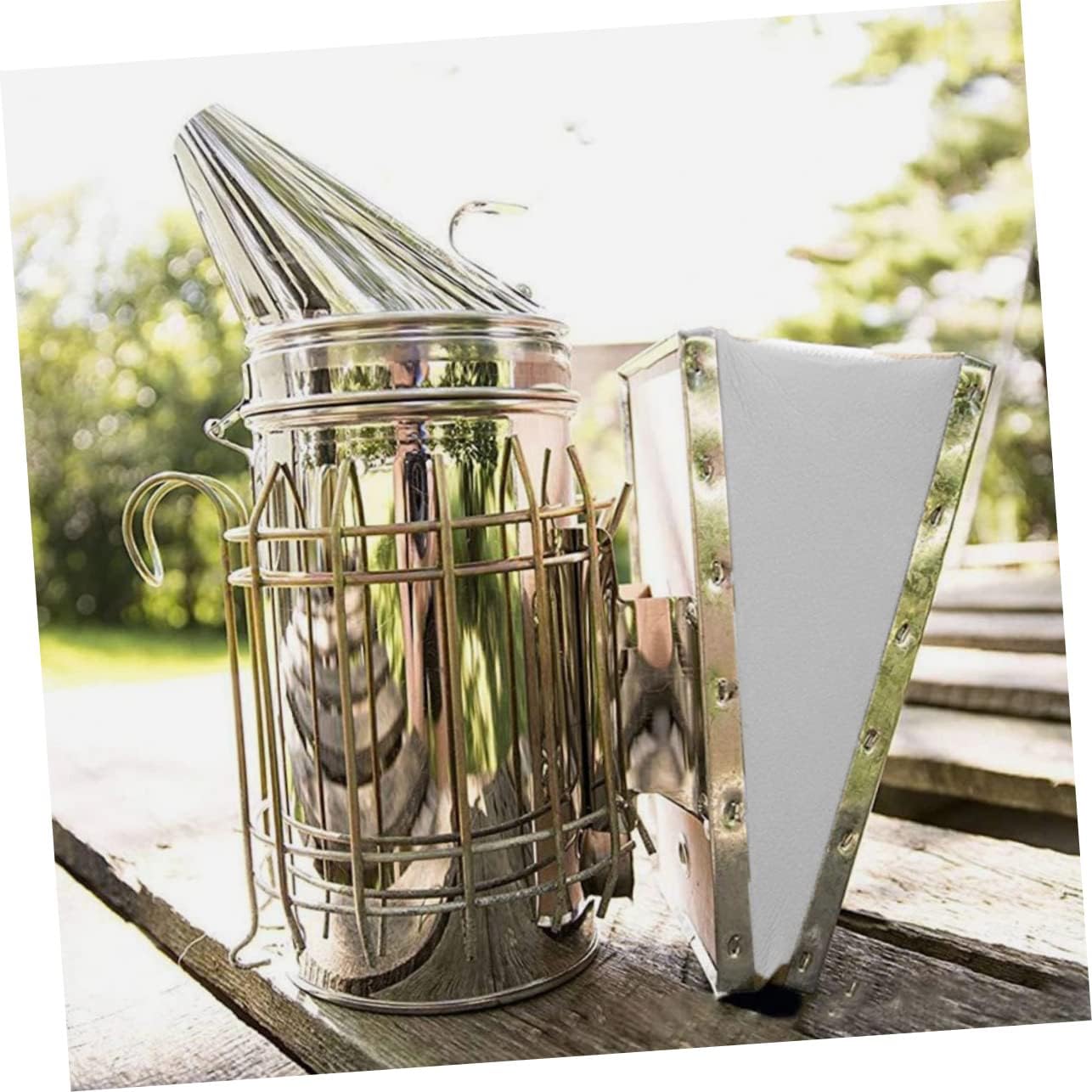 Happyyami Hive Tool Smoker T Tool Beekeeper Hand Tool Apiculture ...