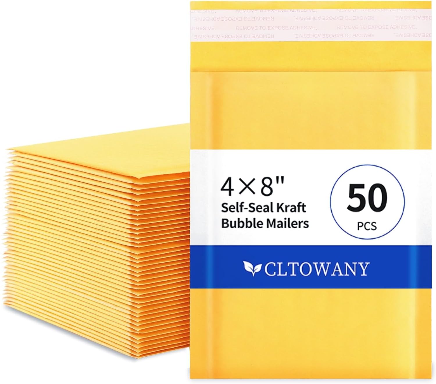 Amazon.com : Cltowany Small Padded Envelopes 4×8' Inch 50 Pack padded ...