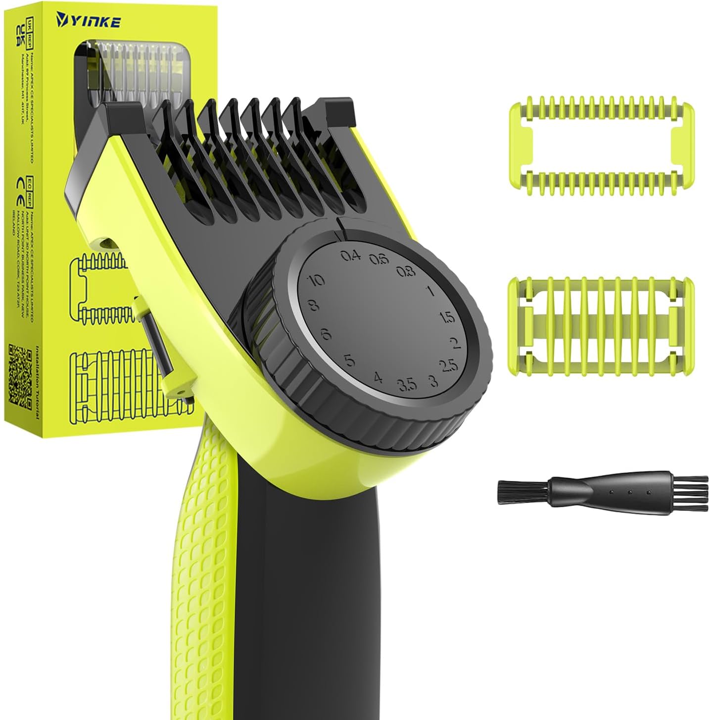 Yinke Pentes de proteção para Philips One Blade, pente guia de precisão ...