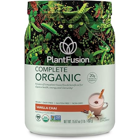Amazon.com: PlantFusion Complete Vegan Protein Powder - Plant Based ...