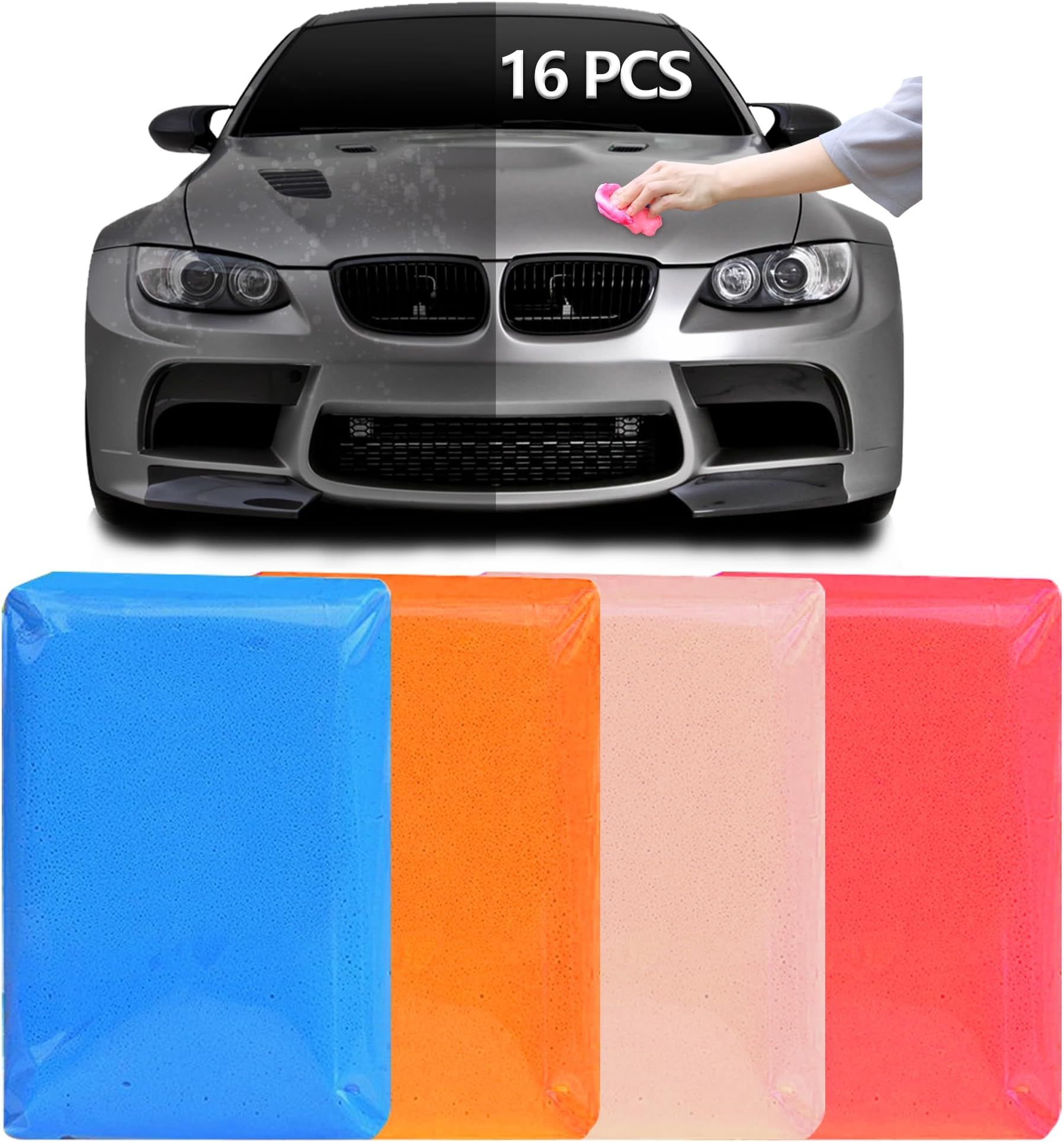 Amazon.com: Car Clay Bar 5 Pack 500g, Premium Grade Clay Bars Auto ...