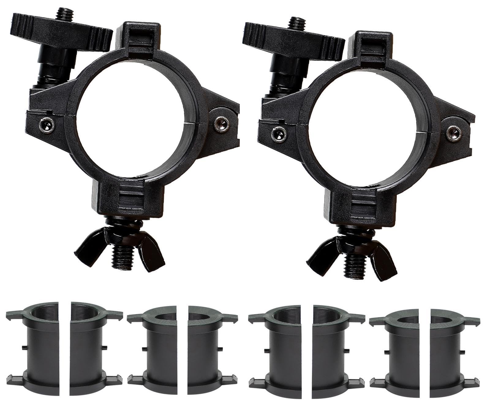 Amazon.com - ROOMEDAL 2 Pack O Clamps with 4 Inters, Stage Light Clamps ...