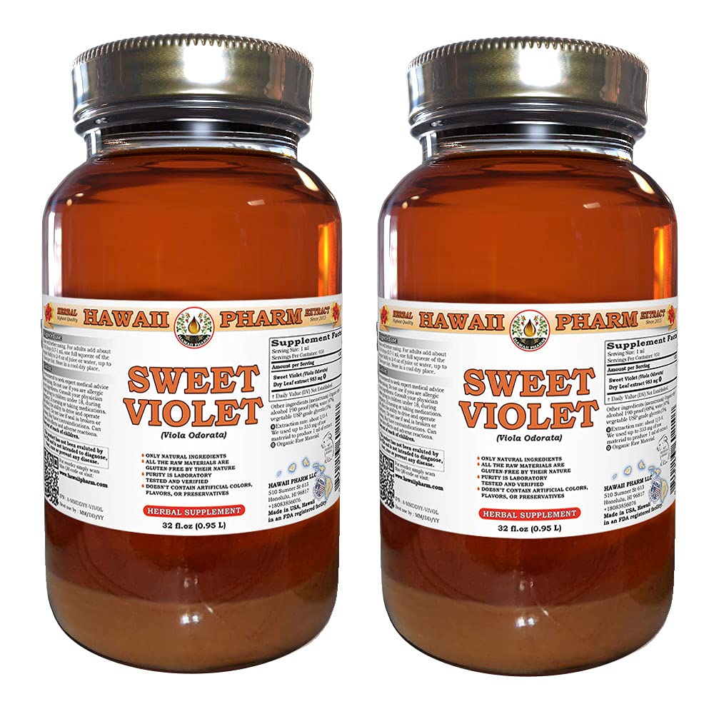 Amazon.com: Sweet Violet Liquid Extract, Sweet Violet (Viola Odorata ...