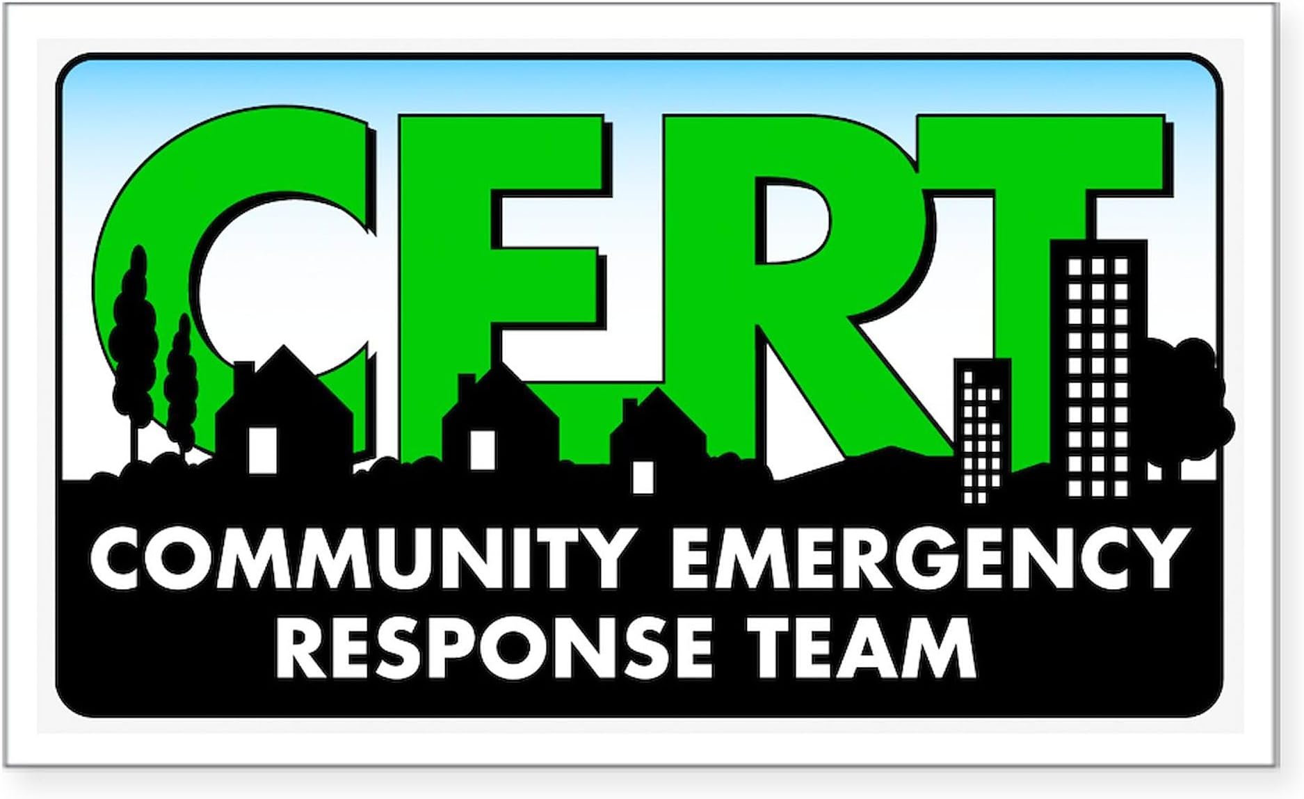 Amazon.com: fagraphix CERT Community Emergency Response Team Sticker ...