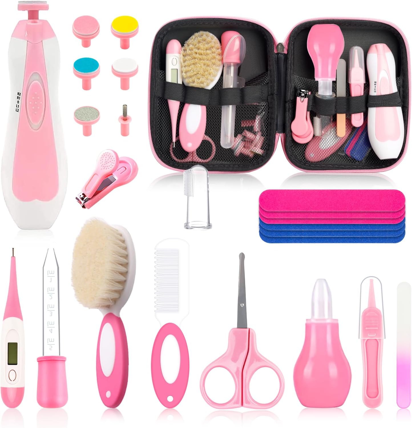 Amazon.com: Baby Healthcare and Grooming Kit, Baby Safety Set Newborn ...