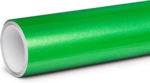 Amazon.com: Tinybot Metal Paint Ben Apple Green Car Wrap with Air ...