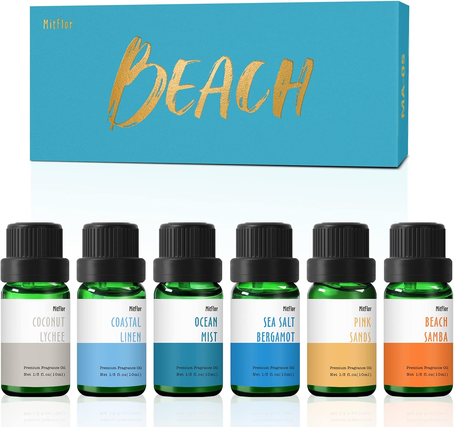 Amazon.com: Beach Fragrance Oil, MitFlor Premium Scented Oils for ...