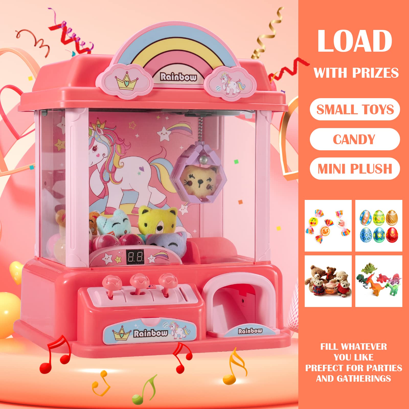 Mini Claw Machine for Kid...B0BG7RVJXP | Encarguelo.com.ve