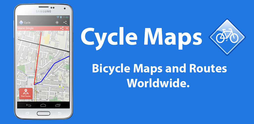 Aplicación Cycle Maps en Amazon Appstore