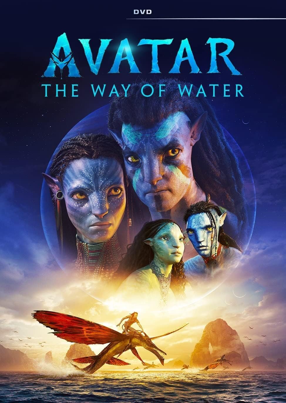 Amazon.com: Avatar: The Way of Water : Sam Worthington, Zoe Saldana ...
