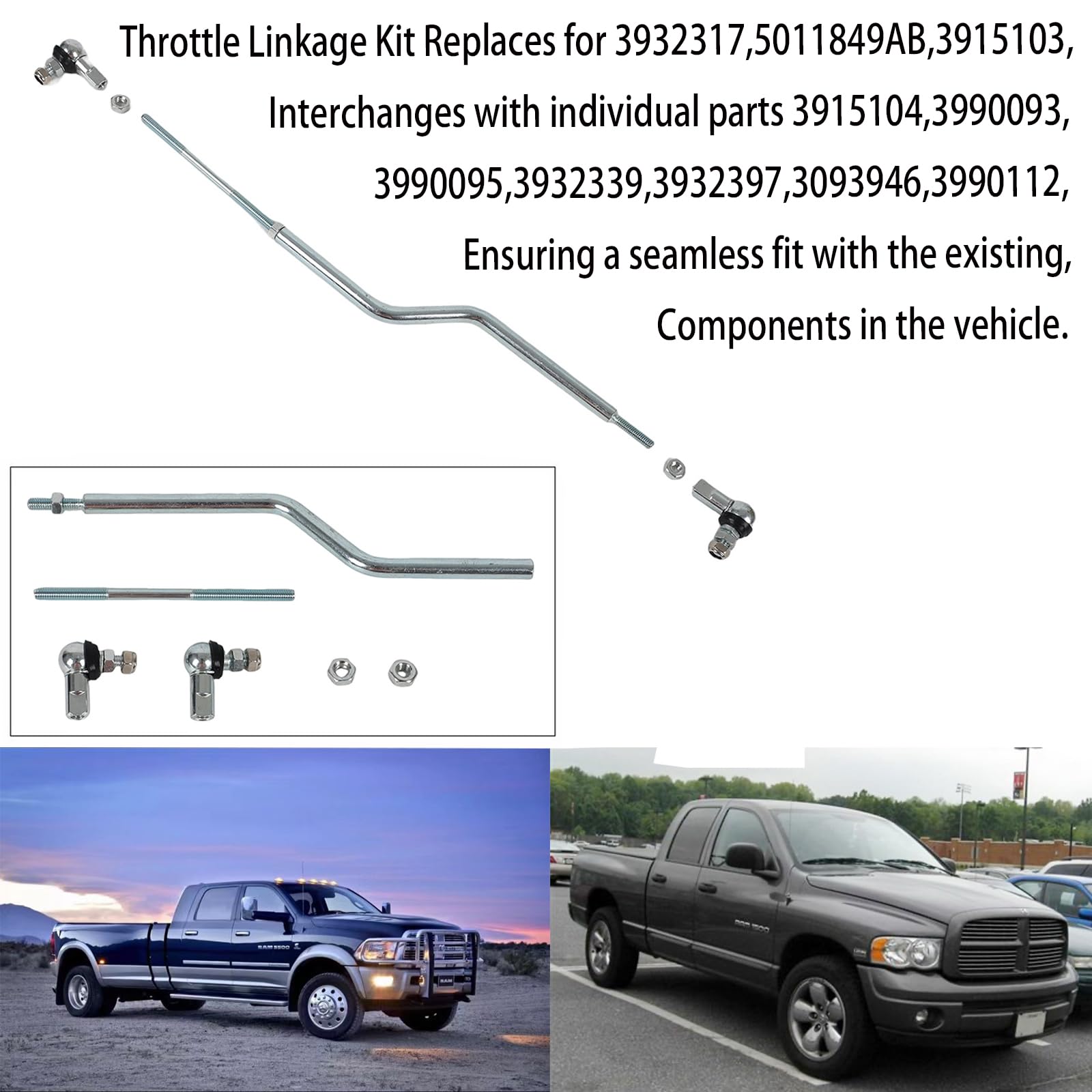 Dodge Cummins P7100 Throttle Linkage Replacement Kit Dodge Cummins ...