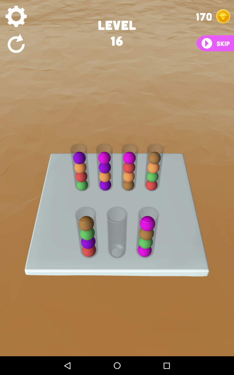 Sort Balls Puzzle - Bubble Sortpuz Color Sort Puzzle Game 3D Sorting ...