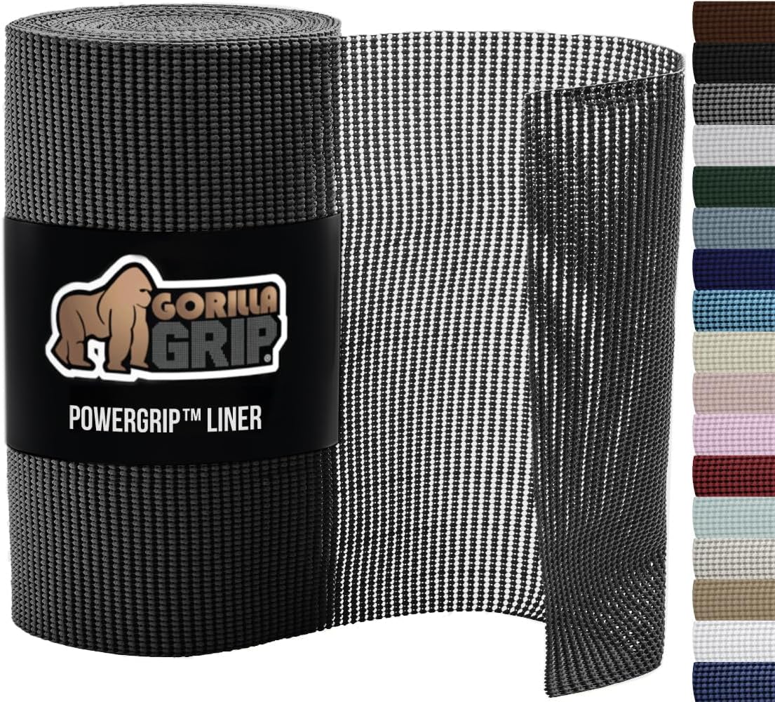 Amazon.com - Gorilla Grip powerGRIP Drawer Shelf and Cabinet Liner ...