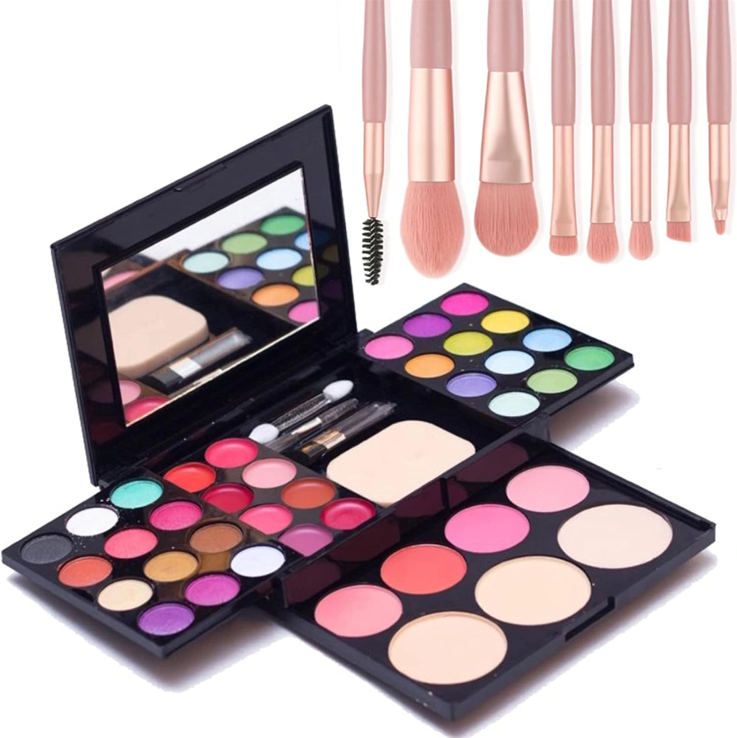39 Color Eyeshadow Palette Makeup Palette Makeup Brush Set Lip Gloss ...